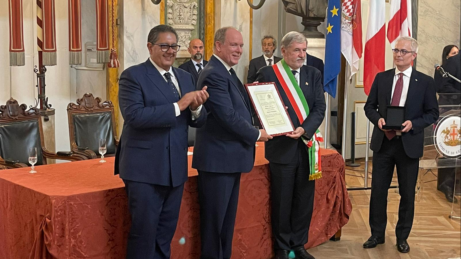 Alberto di Monaco ambassador del Premio Paganini - genovaquotidiana.com