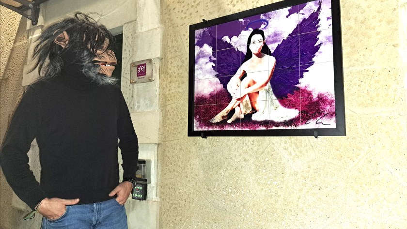 Tiler realizza per Asef l'opera “Azrael”, l’angelo traghettatore che ...