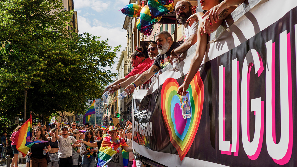 Genova si prepara al Liguria Pride 2026: Village ai Giardini Luzzati ...