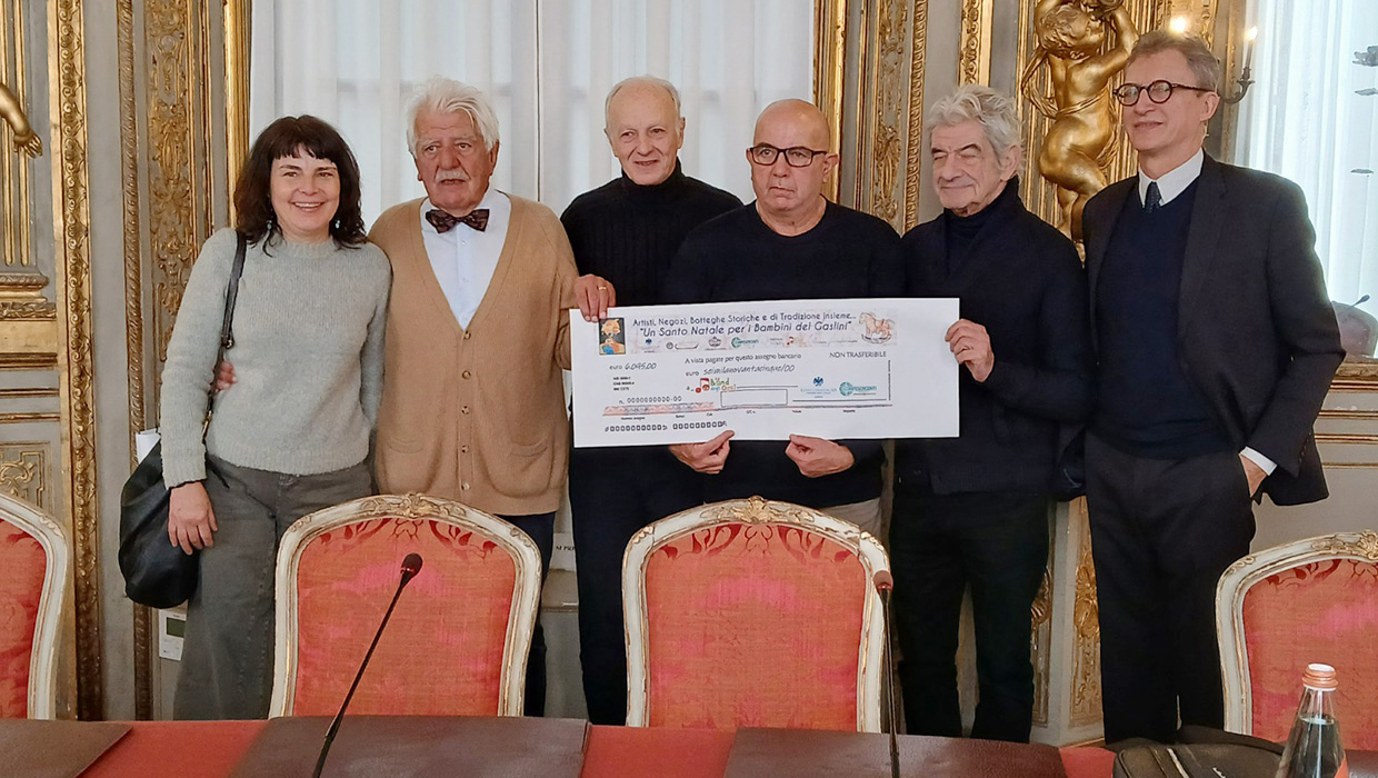Oltre 6mila euro al Gaslini dai commercianti genovesi ...